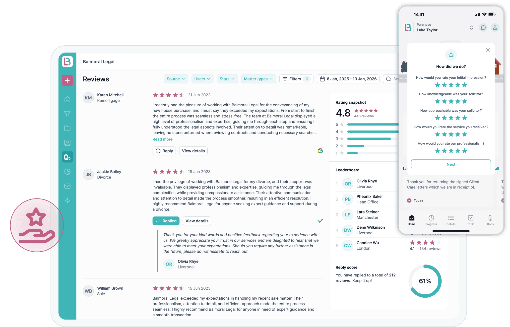 Client Reviews & Reputation | Perfect Portal